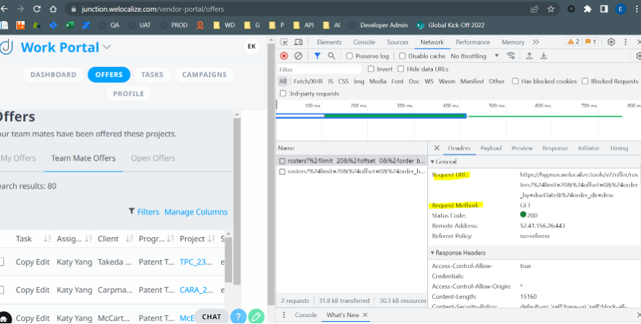 Junction API Documentation – Welocalize