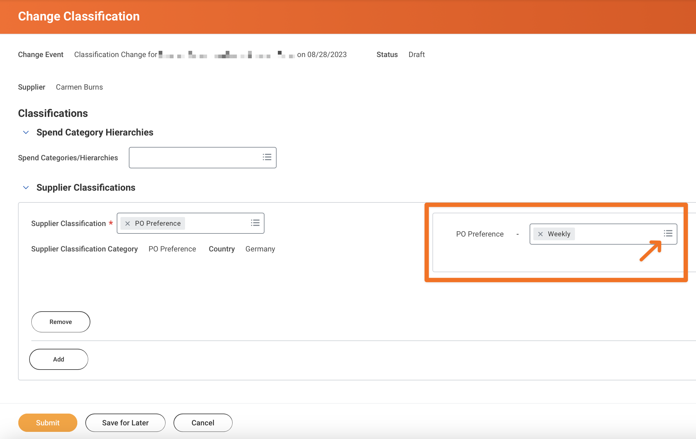 Workday: Setting Up Your PO Cadence – Welocalize