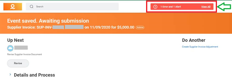 Workday: Draft Invoice – Welocalize