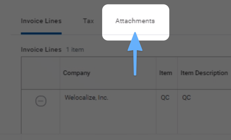 Workday: Creating Your Invoice From a Purchase Order – Welocalize